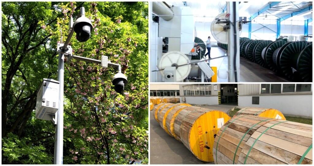 Hybrid Fiber Cable Fiber Power Composite Cable for Access Network