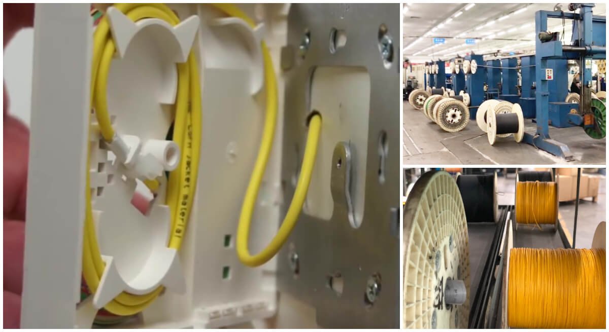 Fiber Optic Patch Cable Zipcord Duplex Interconnect Cable