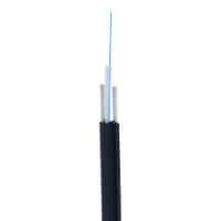 Flat Drop Fiber Cable Self Supporting With Center Loose Tube